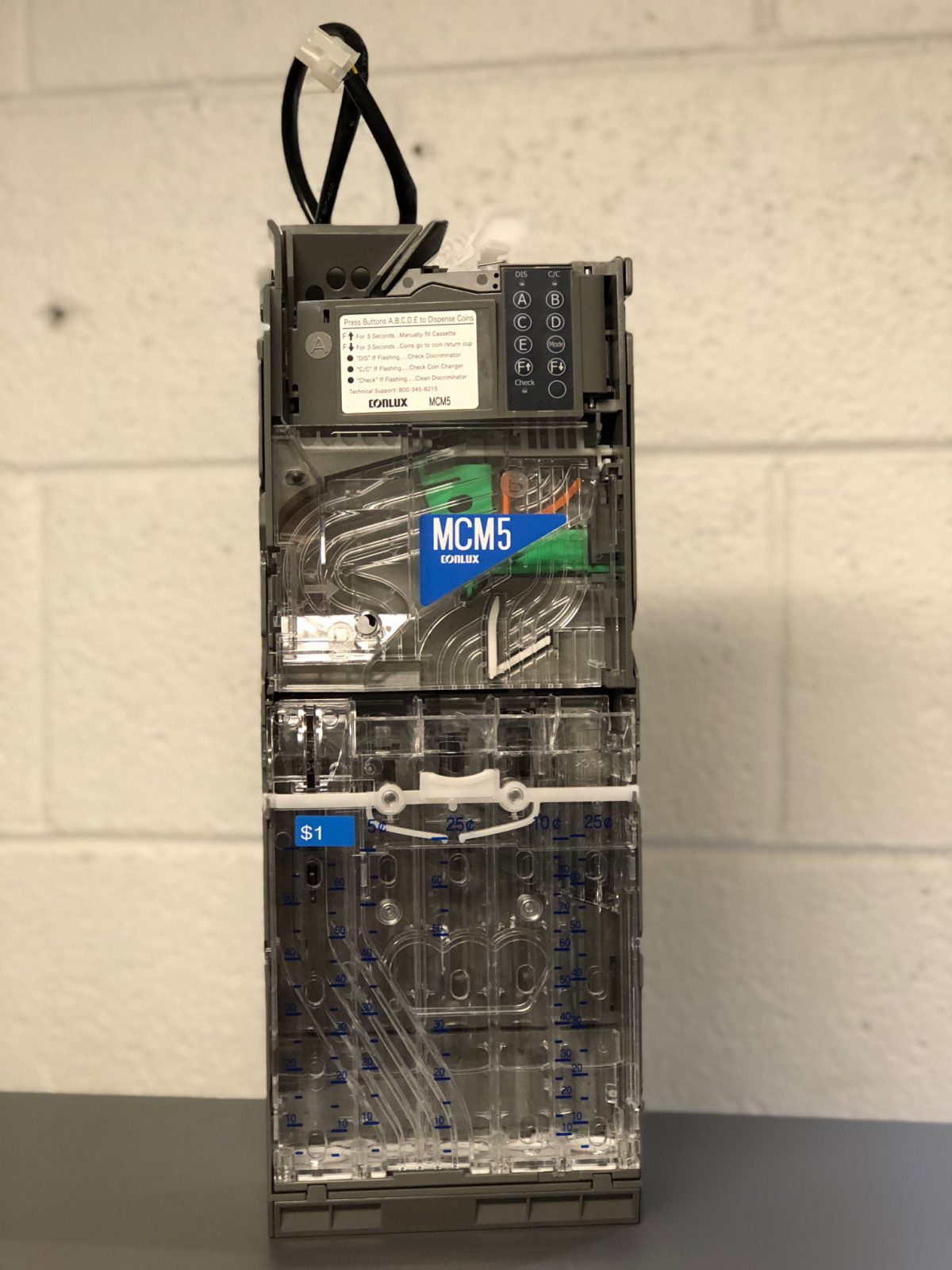 New - Conlux MCM5-4 Coin Mechanism for Vending Machine - MDB