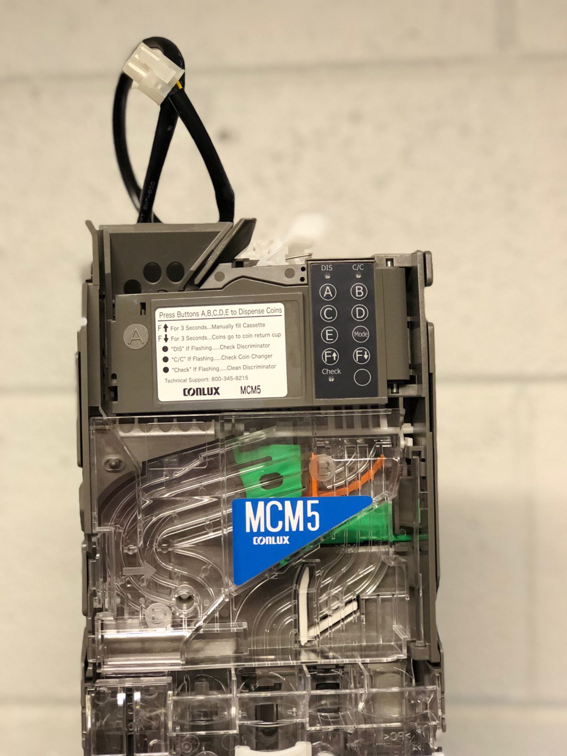 New - Conlux MCM5-4 Coin Mechanism for Vending Machine - MDB