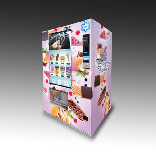 Duravend FET49 Frozen Combo Vending Machine - Meals & Treats