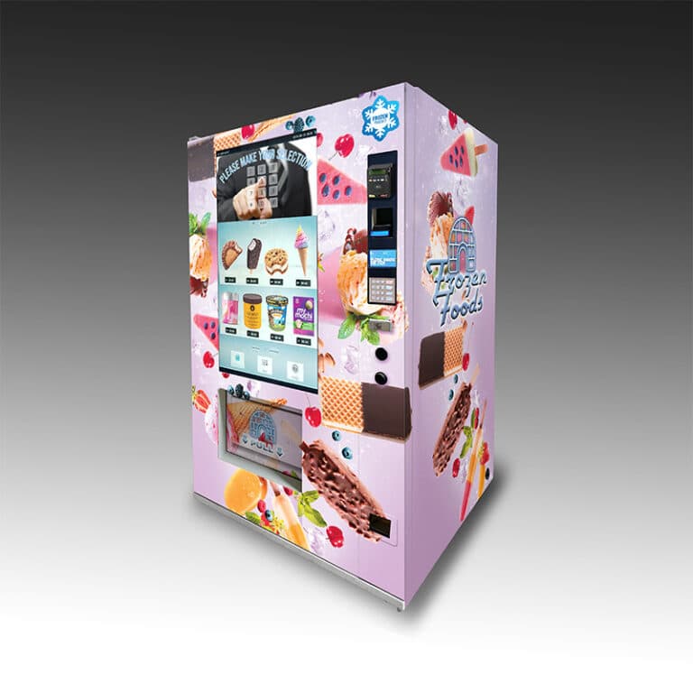 Duravend FET49 Frozen Combo Vending Machine - Meals & Treats