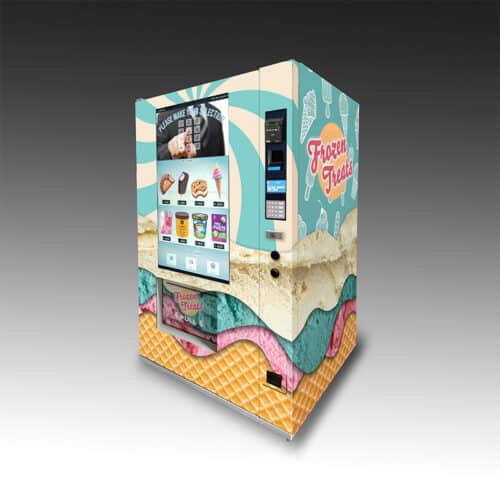 Duravend FET49 Frozen Combo Vending Machine - Meals & Treats