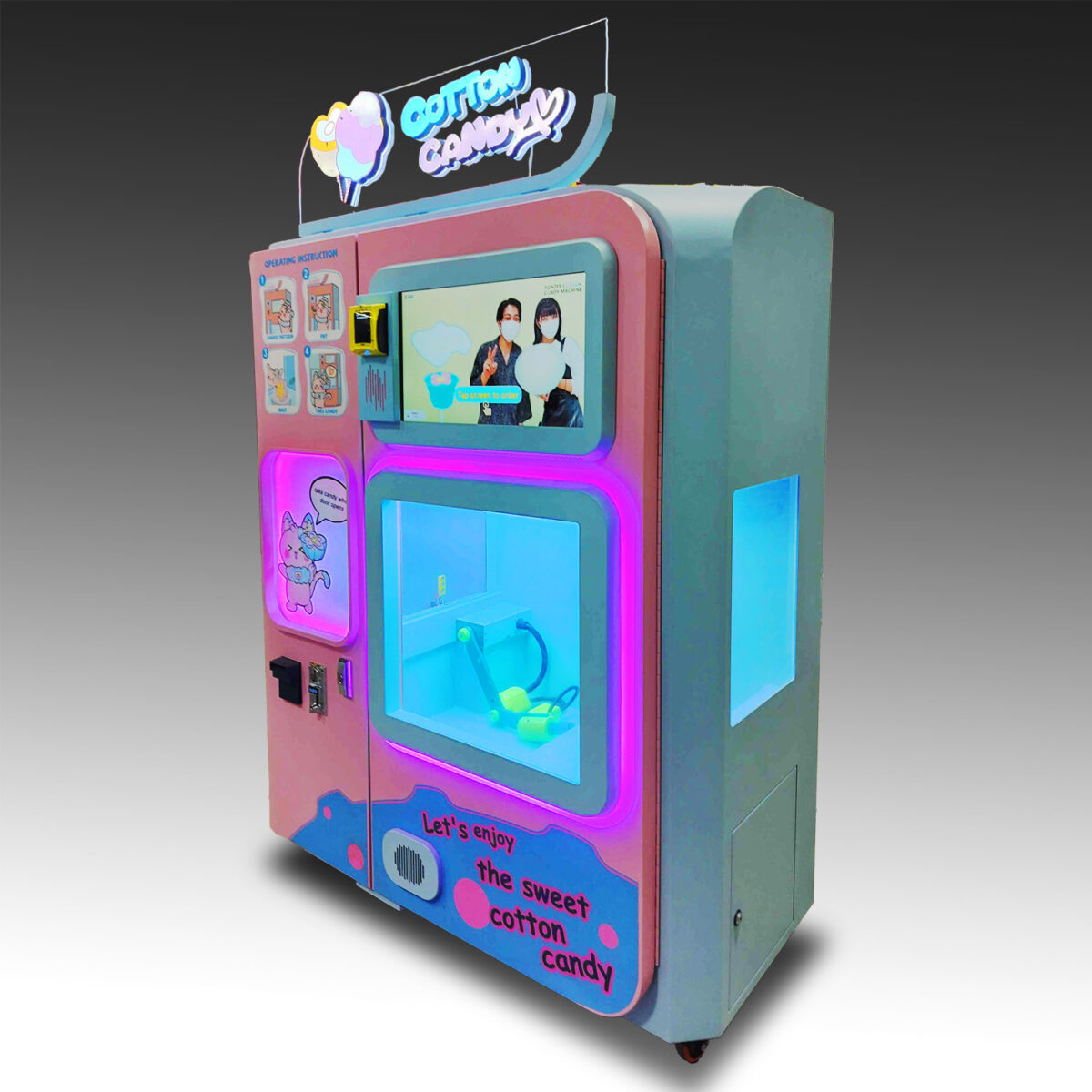 DVS Cotton Candy 460 Vending Machine